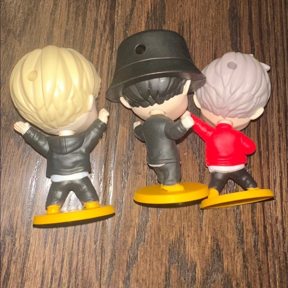 McDonald's | Toys | Bts Mcdonalds Action Figures Set Of 3 | Poshmark